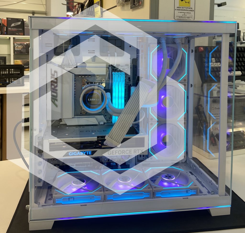 Computer Gaming PC-Rig TOTAL WHITE AMD Ryzen 7800X3D RTX 4070 Super ...